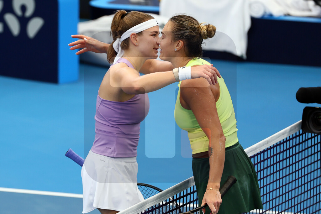 Arina Sabalenka i Marta Kostjuk finalistiknje WTA turnira u Brizbejnu ...